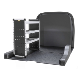 Vauxhall Combo 2018 on L2H1 - Trade Van Racking - Bronze - Passenger's Side