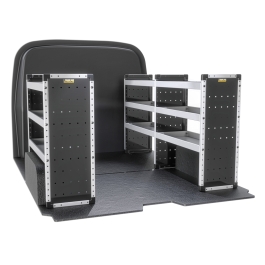 Renault Trafic 2014 on L1H1 - Trade Van Racking - Bronze - Full Kit