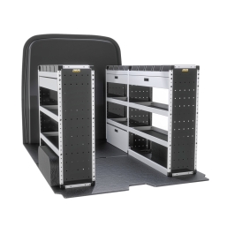 Ford Transit Custom 2013 - 2023 L2H2 - Trade Van Racking - Gold - Full Kit