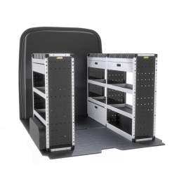 Ford Transit Custom 2013 - 2023 L1H2 - Trade Van Racking - Gold - Full Kit