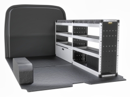 Maxus Deliver 7 2023 on L2H1 - Trade Van Racking - Silver - Driver's Side
