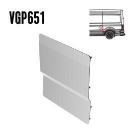 External Shield - Side - Driver & Passenger - MAN TGE 2017 on - VGP651
