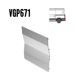 External Shield - Rear - Twin Doors - Maxus Deliver 9 2020 onwards - VGP671