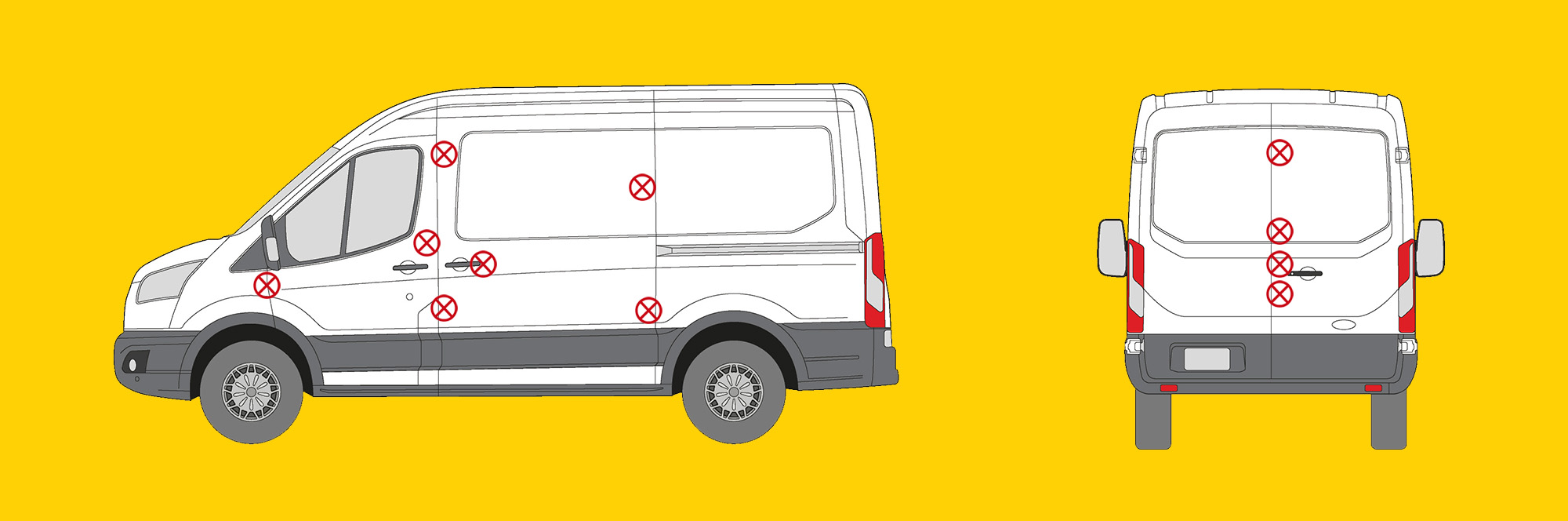 Ford Transit Van Locks | Van Guard Accessories