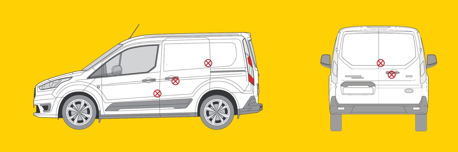 Ford Transit Connect Van Locks | Van Guard Accessories