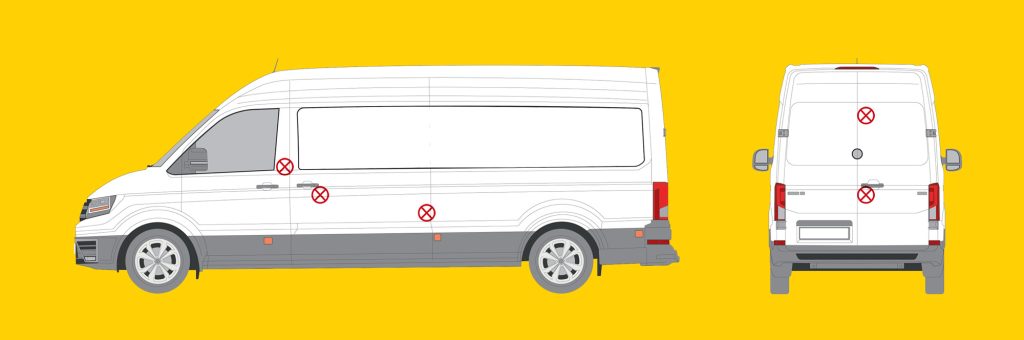 Volkswagen Crafter Van Locks | Van Guard Accessories