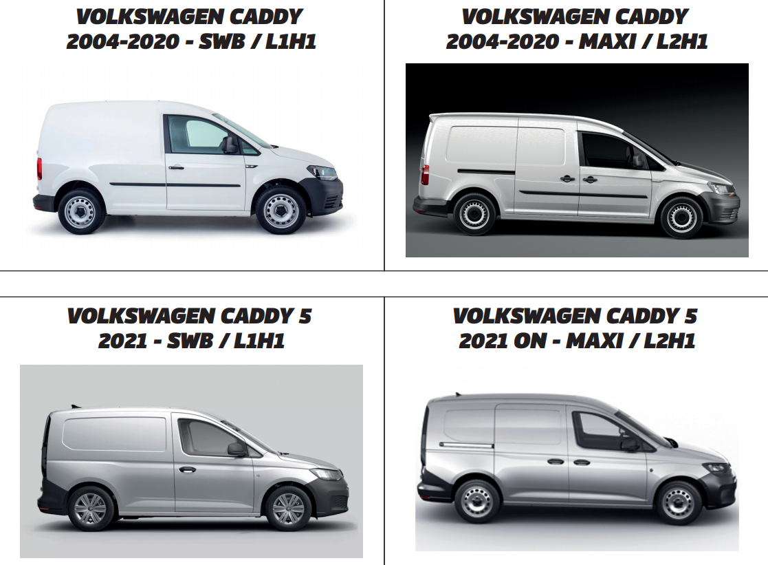 Roof Bars Now Available for VW Caddy 2021 Onwards - Caddy Cargo / Caddy ...